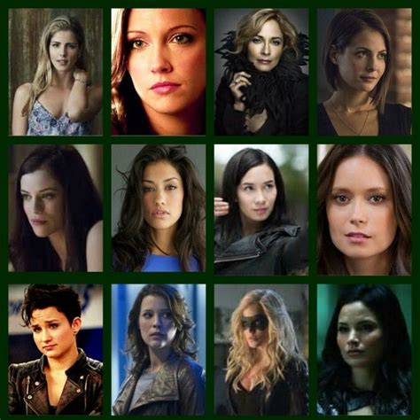 Arrow Female Characters Female Characters Female Movie Posters