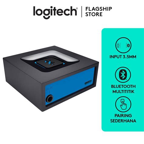 Jual Logitech Bluetooth Audio Receiver Konektor 3 5mm Shopee Indonesia