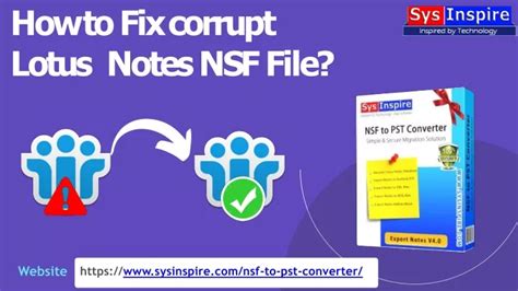 PPT How To Fix Corrupt Lotus Notes NSF File PowerPoint Presentation ID