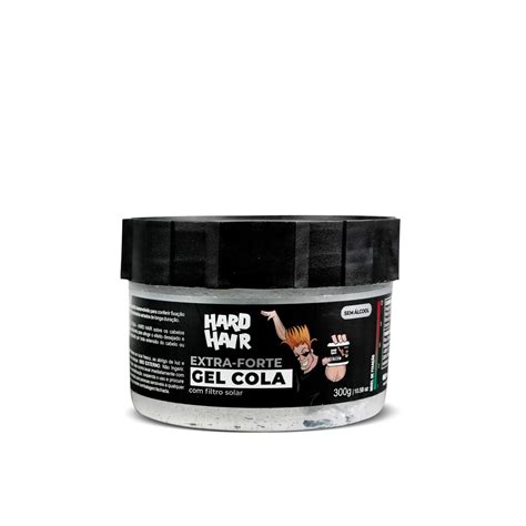 Gel Cola Para Cabelo Extra Forte Hard Hair 300g Shopee Brasil
