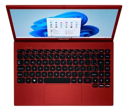 Notebook Positivo Motion Red C464F Celeron 4GB 64GB 14 1 LED W 11 BAMN Informática LTDA