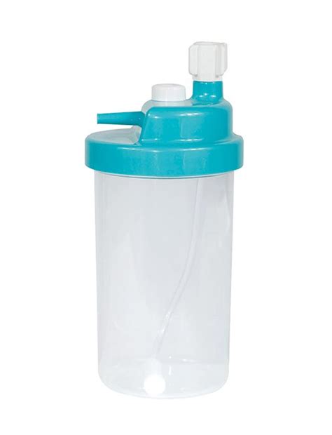 Medical Pc Bubble Humidificador Cup For Flow Meter Oxygen Humidifier