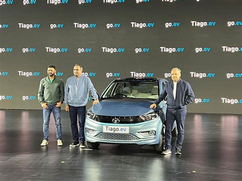 Tata Tiago Ev Electric Hatchback Launched In India At Rs 849 Lakh