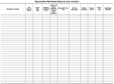 Pdf Télécharger Form 4562 Depreciation And Amortization Internal