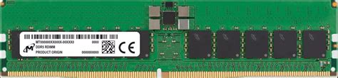 Micron Mtc40f2046s1rc48ba1r 64gb Ddr5 4800mt S Pc5 38400 Ecc Rdimm Memory Module