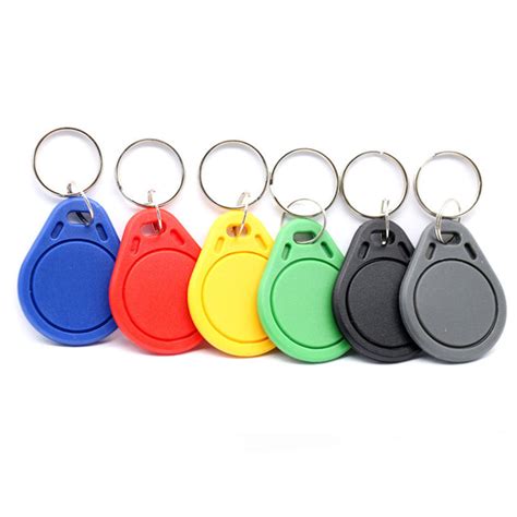 Rfid 13 56mhz Key Fobs Card Abs Plastic Keyfob Rfid Door Access Key Fob Tags
