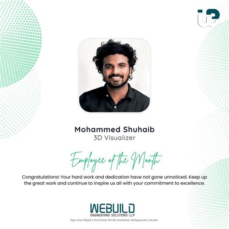 Webuild Developers On Linkedin Congratulations Mohammed Shuhaib 👏 Youve Shown Us All What It