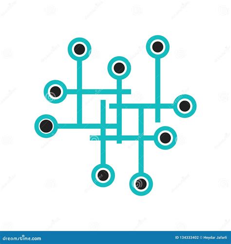 Data Connection Graphic Icon Vector Sign And Symbol Isolated On White Background Data