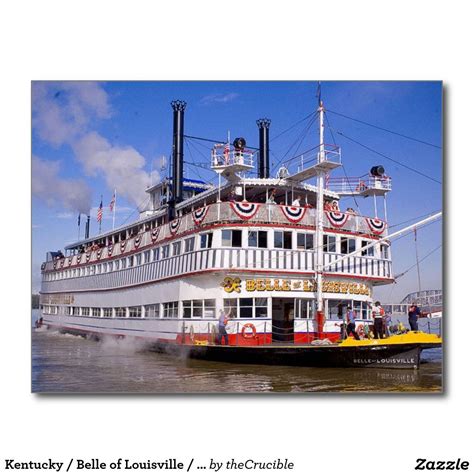 Kentucky Belle Of Louisville Postcard Louisville Kentucky