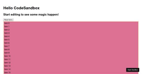 React Select Bug Codesandbox