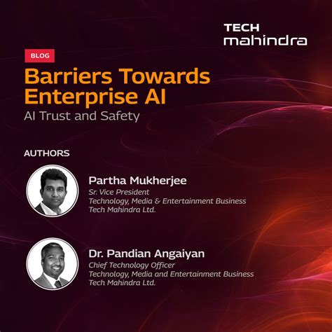 Ai Aiadoption Scaleatspeed Techmahindra Aitrustandsafety Tech Mahindra