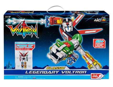 Voltron Defender Of The Universe 40th Anniversary Classic Legendary