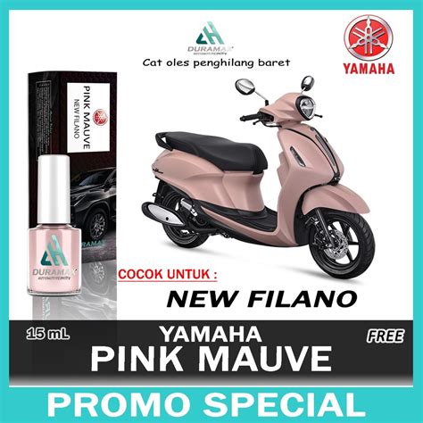 Jual Cat Oles Penghilang Baret Motor Mauve Pink Yamaha All New Filano Shopee Indonesia