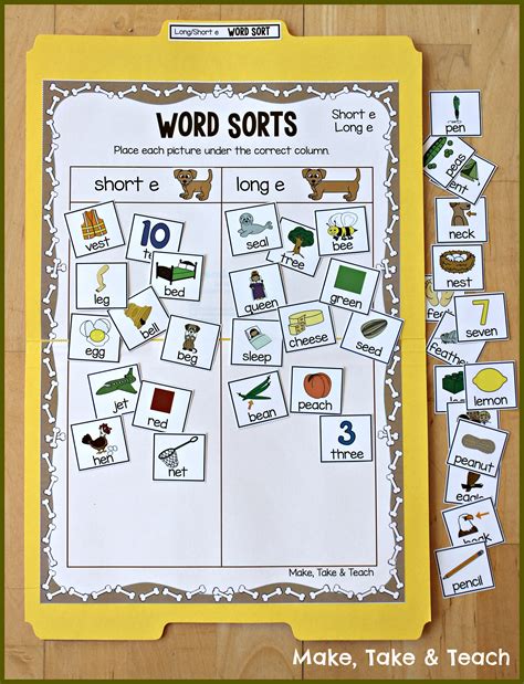Long Short Vowel Sort