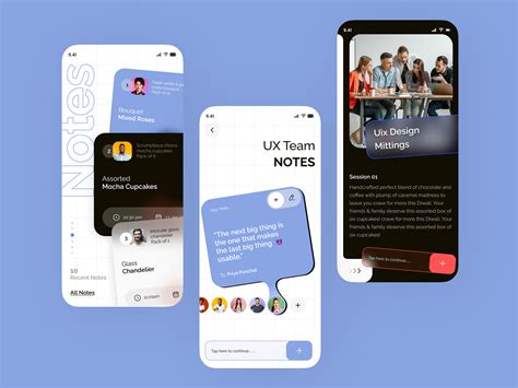 Goodnotes Collaborative Notes Mobile App Behance