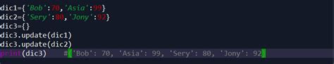 python3字典合并的几种方法 python3 字典合并 csdn博客