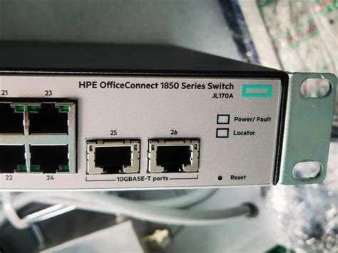 惠普交换机怎么样 惠与hpe1850 24 2万兆交换机 什么值得买