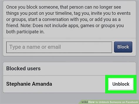 How To Unblock Someone On Facebook 13 Steps With Pictures