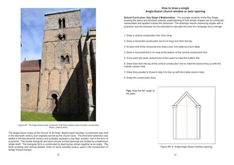 Construction Design Mathematics 2d Shape And An Anglo Saxon Window