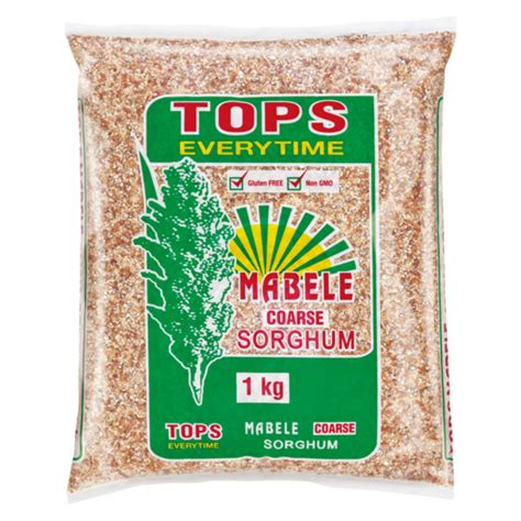 Tops Everytime Mabele Coarse Sorghum 1kg Porridge Maize Meal And Pap Breakfast Cereals