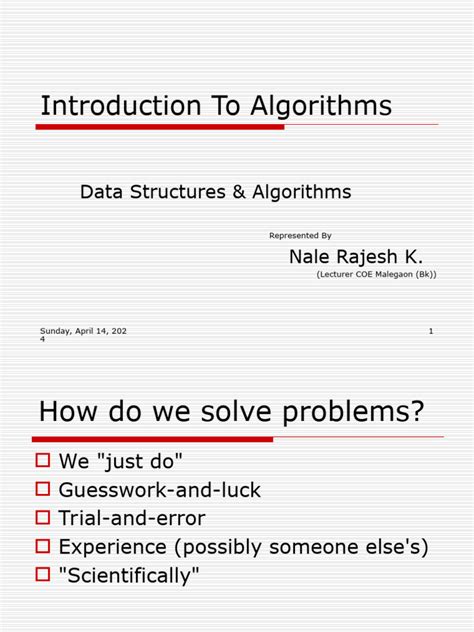 Introduction To Algorithms Pdf Baking Algorithms