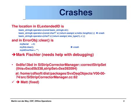 Cdf Offline Operations Ppt Download