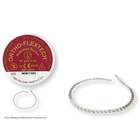 Ortho Flextech De Oro 30 Grabado Reliance Oft2 Reliance Orthodontic