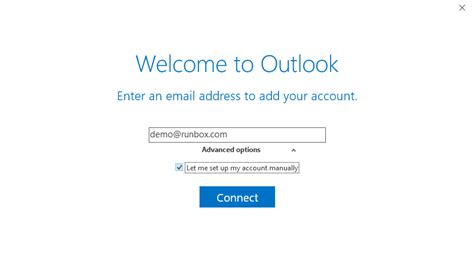 IMAP For Microsoft Outlook Runbox Help