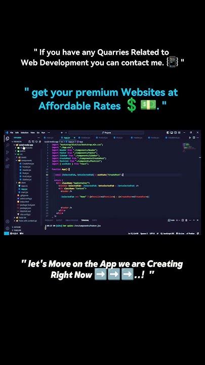 React Social Media App Design Coding Codewithbitwizards Youtube