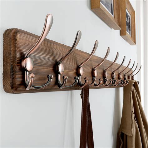 Long Wall Mounted Coat Rack The Riseform Wall Mounted Metal Coat Rack