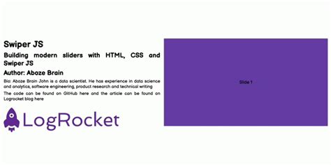 Building Modern Sliders With Html Css And Swiper Logrocket Blog