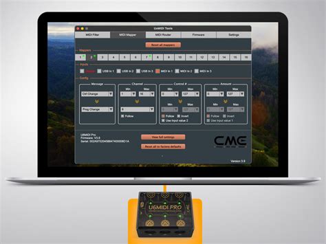 Cme U6midi Pro Midi Interface With Midi Routing And Filters