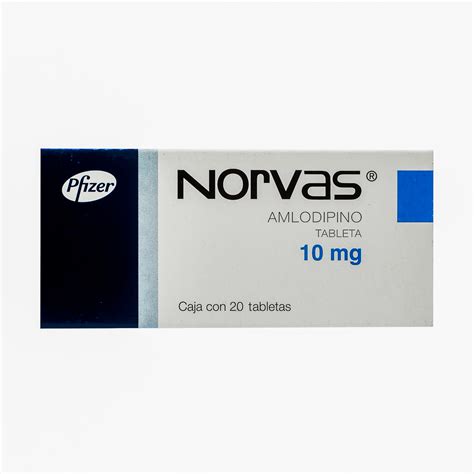 Norvas 10mg 20 Tabs