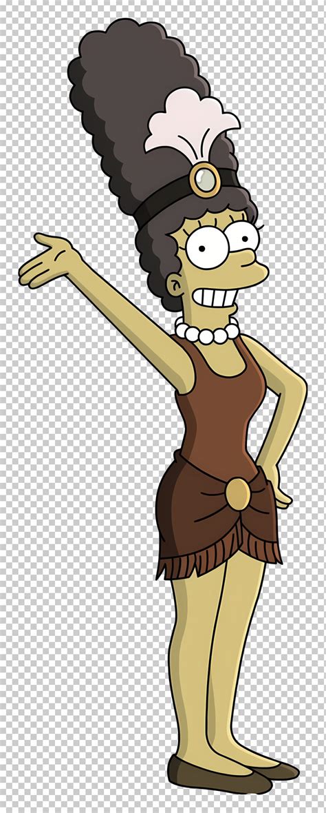 Marge Simpson Animated Character In Costume Png Clipart Animated