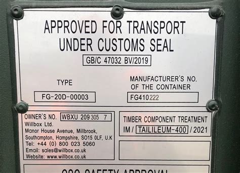 Csc Plating Ship Shape Shipping Containers Willbox