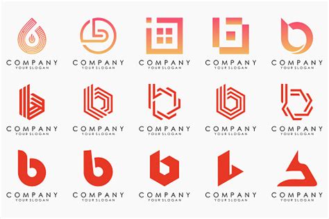 창조적 인 편지 B 로고 디자인 템플릿 세트 고급 스러움 우아한 간단한 사업을위한 아이콘 개념에 대한 스톡 벡터 아트 및 기타 이미지 Istock