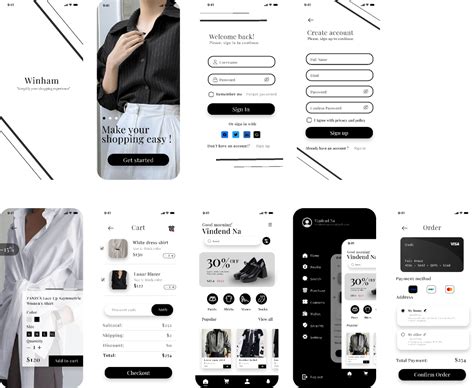 Shopping Mobile App Ui Ux Figma