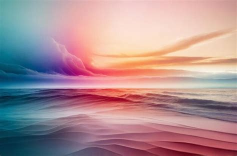 Soft Gradients Premium Ai Generated Image