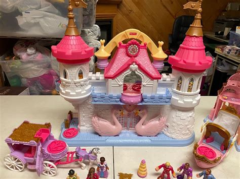 Fisher Price Imaginext Precious Places Swan Palace Light And Sounds