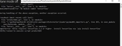Error Exporting Tkinter Python App Using Pyinstaller Stack Overflow
