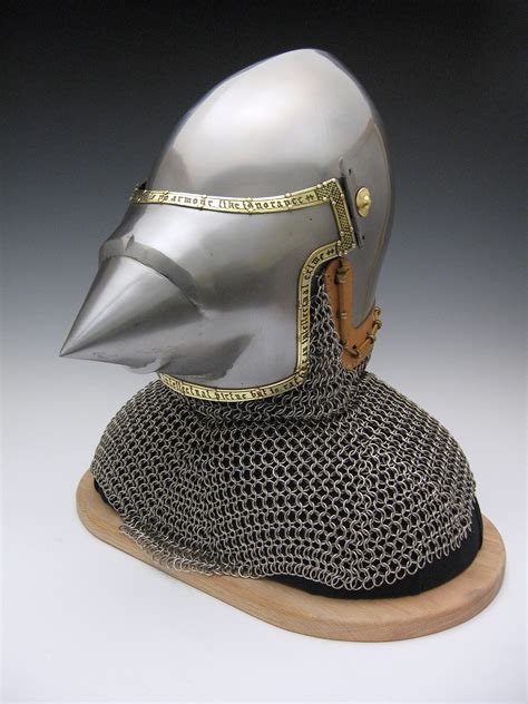 14th Century Hounskull” Bascinet The Defense Of Ignorance”