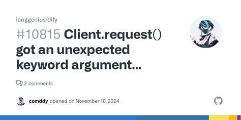 Clientrequest Got An Unexpected Keyword Argument Stream · Issue 10815 · Langgeniusdify