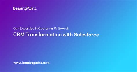 Crm Transformation With Salesforce Bearingpoint
