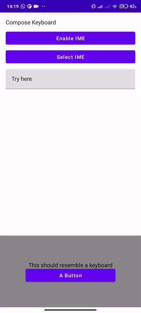 android animations and effects broken on keyboard written in jetpack