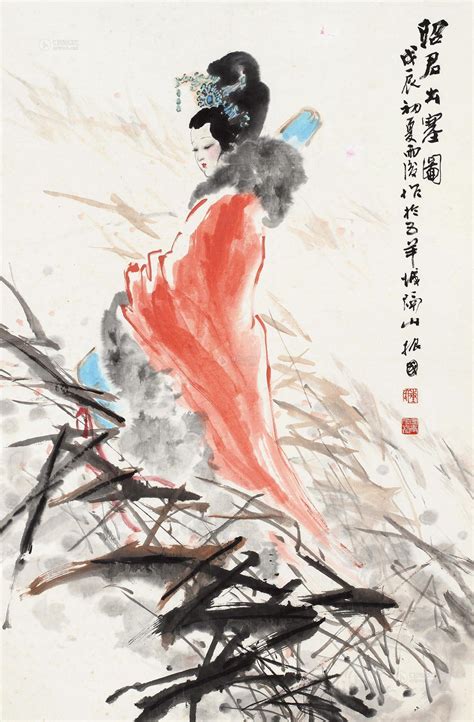 昭君出塞图 千图网