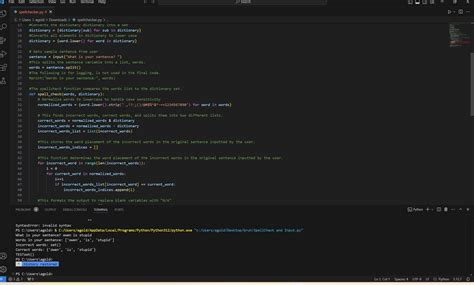 Spell Error Checker Devpost