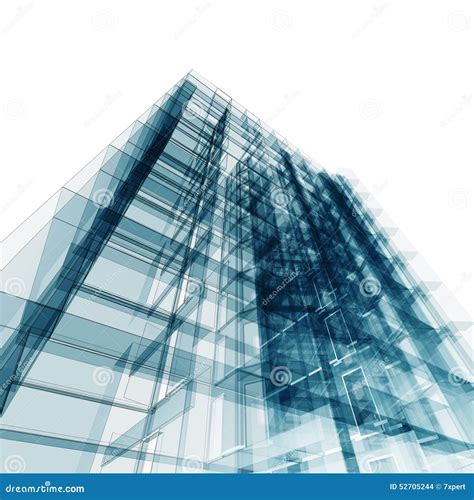 Abstract Building Stock Illustration Illustration Of Modern 52705244