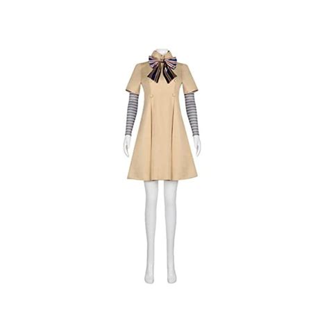 Virtcooy Enfants Adultes M3gan Cosplay Costume Megan Marionnette Co