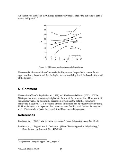 fuzzy regression model pdf