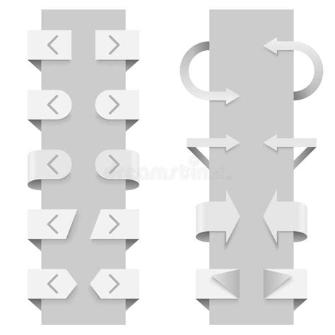 Slider Arrow Template Stock Vector Illustration Of Graphic